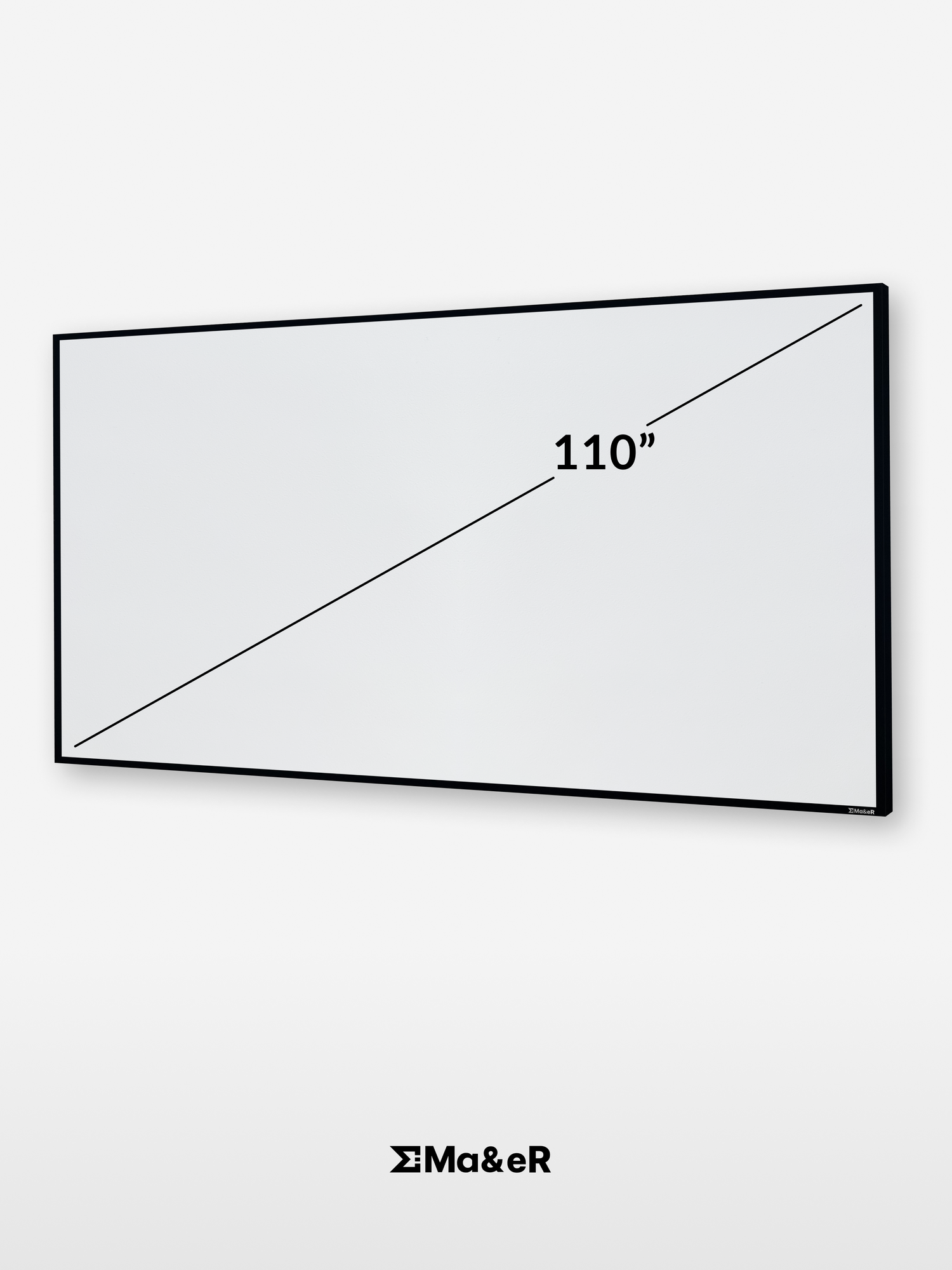 Cinema Matte White 110" 16:9 Экран настенный для проекторов