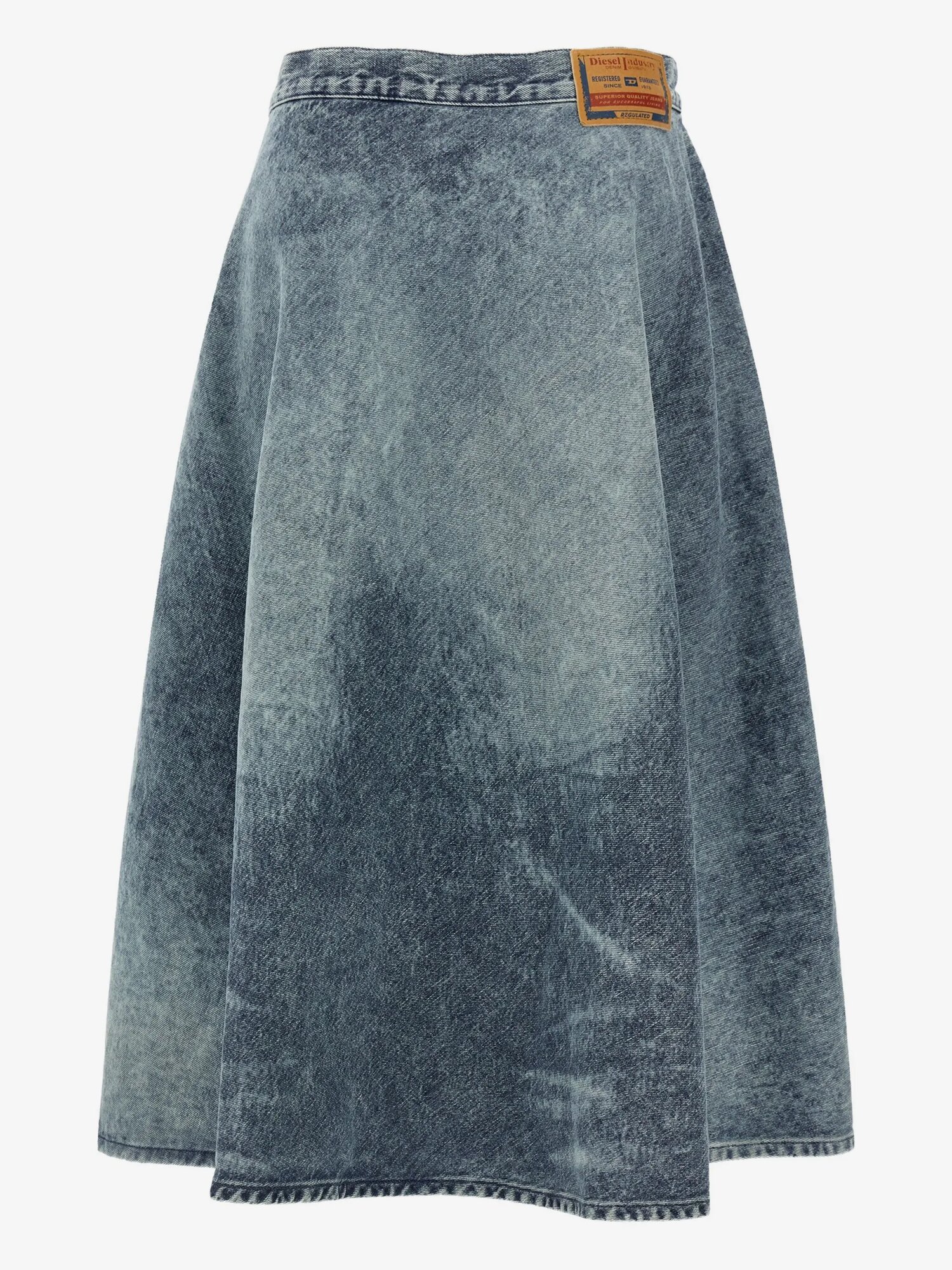 Юбка DIESEL Stone-washed denim skirt, размер 34 — фото 1
