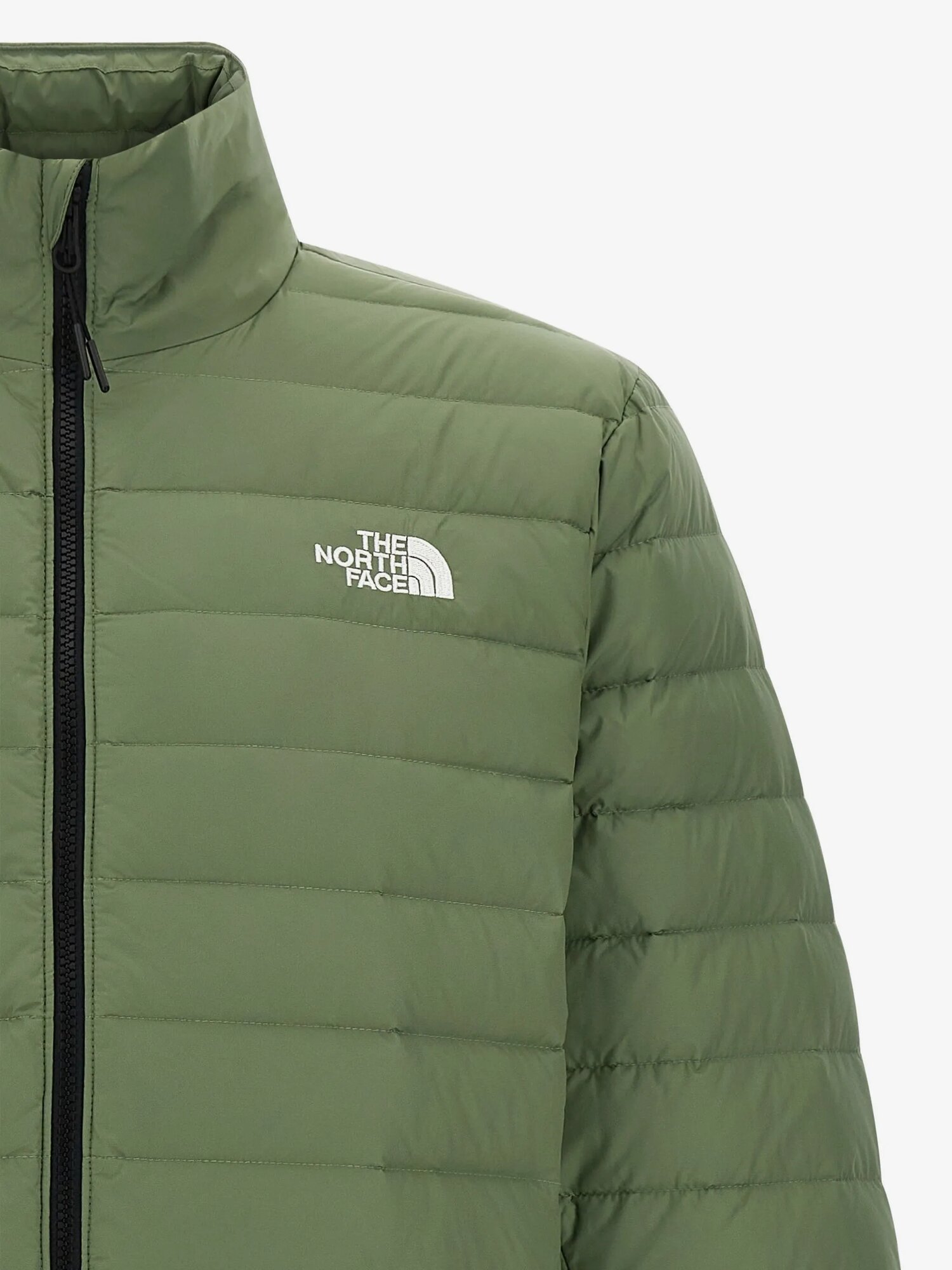 Куртка The North Face Quilted high-neck jacket, размер S, зеленый — фото 1