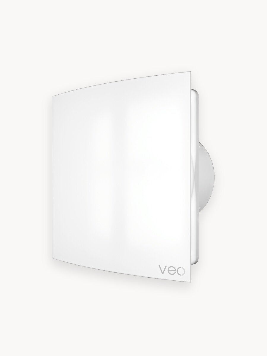 Вентилятор вытяжной 125 мм с обратным клапаном, ELEGANT 5C BB, в ванную, душ, кухню, 140 м3/ч, на шарикоподшипниках, VEO