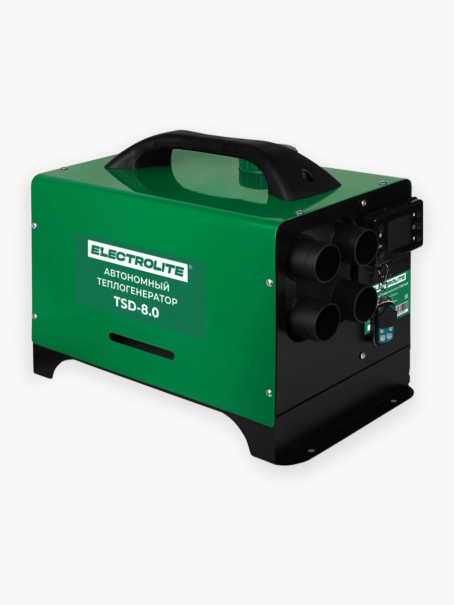 Автономный отопитель дизельный / Автономный отопитель "ELECTROLITE TSD 8" 12/24В, 8кВт мощность, 200 куб. м/час, бак 5л