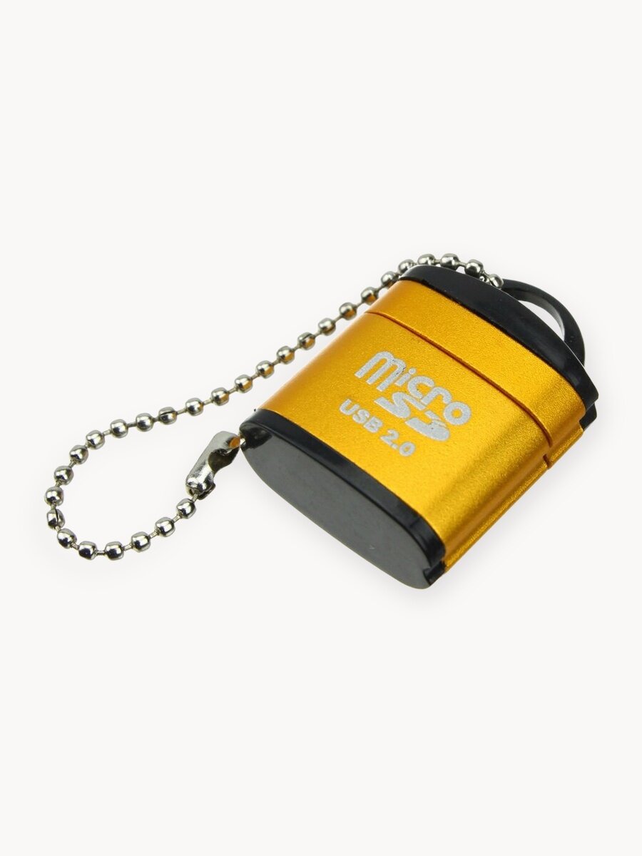 Картридер microSD(G)-USB(A) 2.0 для подключения карт микро SD