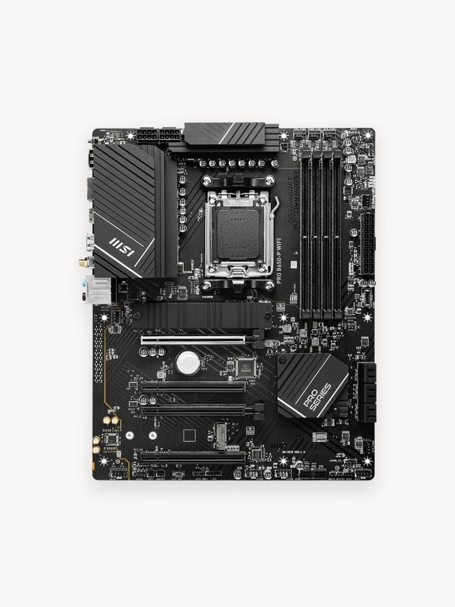 Материнская плата MSI PRO B650-P WIFI MS-7D78, WIFI, B650, AM5,4DDR5