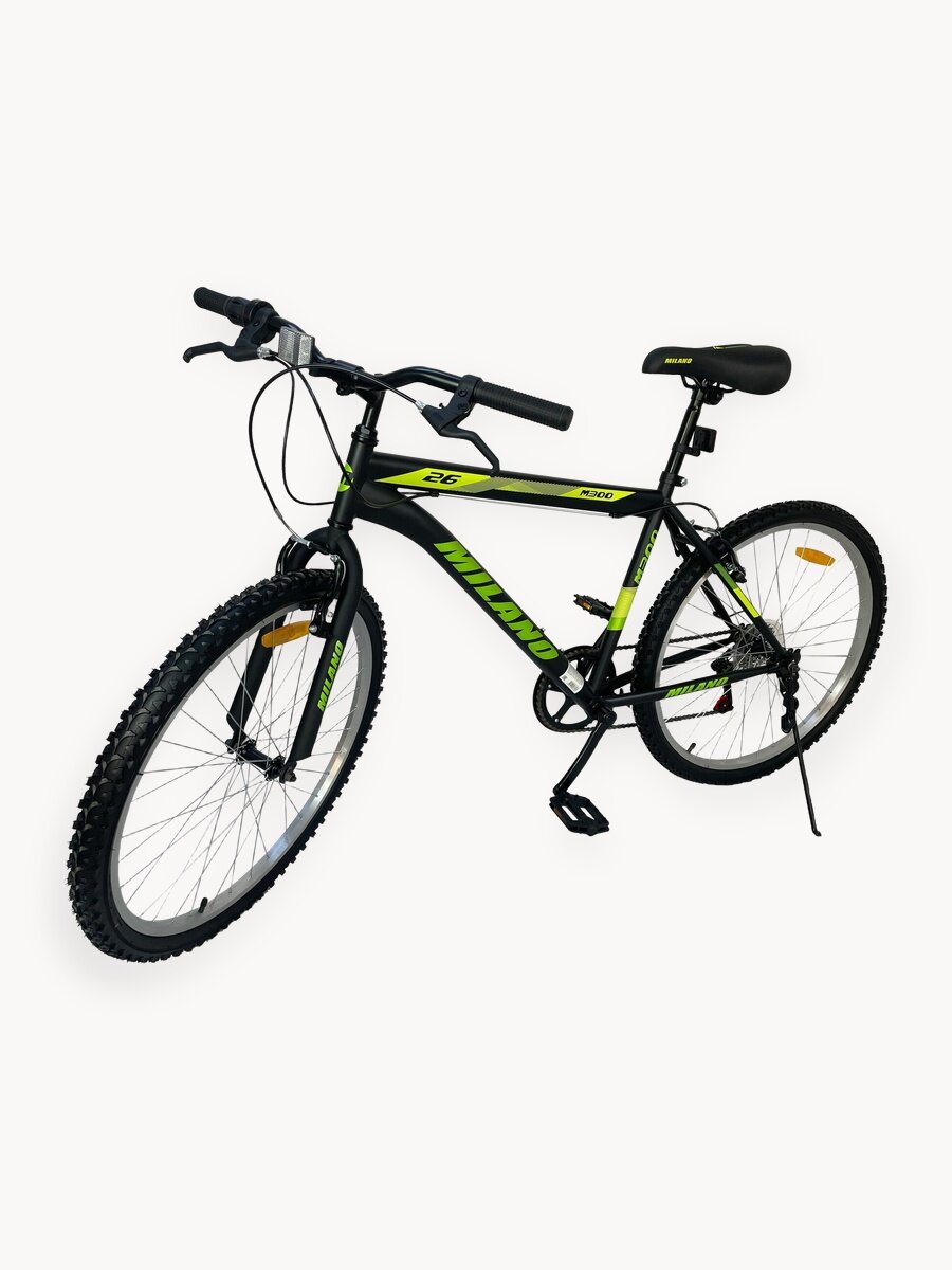 Велосипед MILANO M300, горный, мужской, стальная рама, 18", 26", 7 скоростей