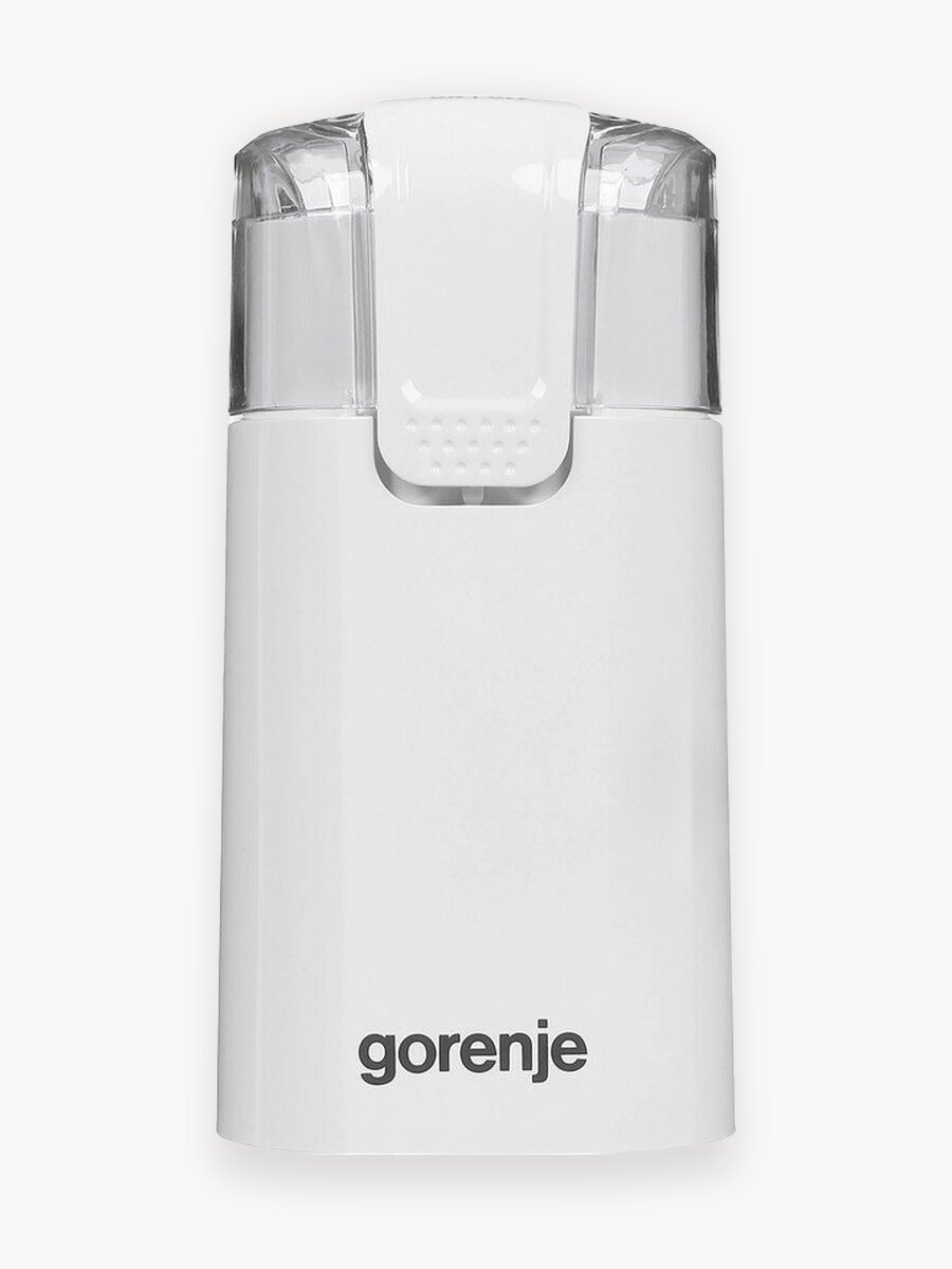 Кофемолка Gorenje SMK150WI, серый/белый, ротационный нож, регулировка степени помола