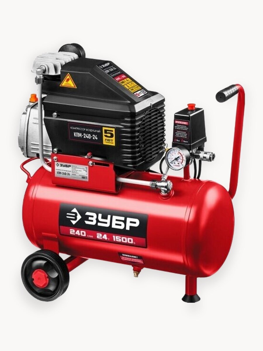 Компрессор Зубр КПМ-240-24, серия «мастер»