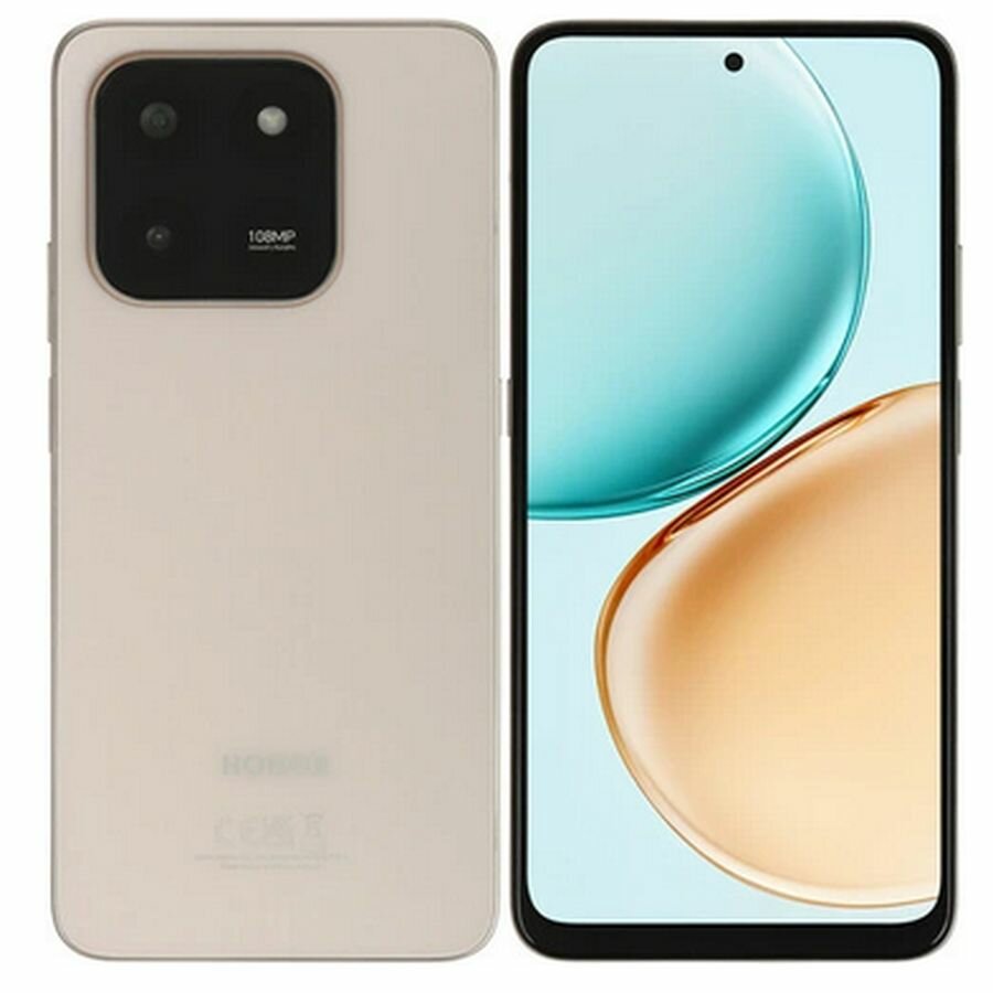 6,77" Смартфон HONOR X7d 8/128 ГБ (5109BYVN) 2025, золотистый