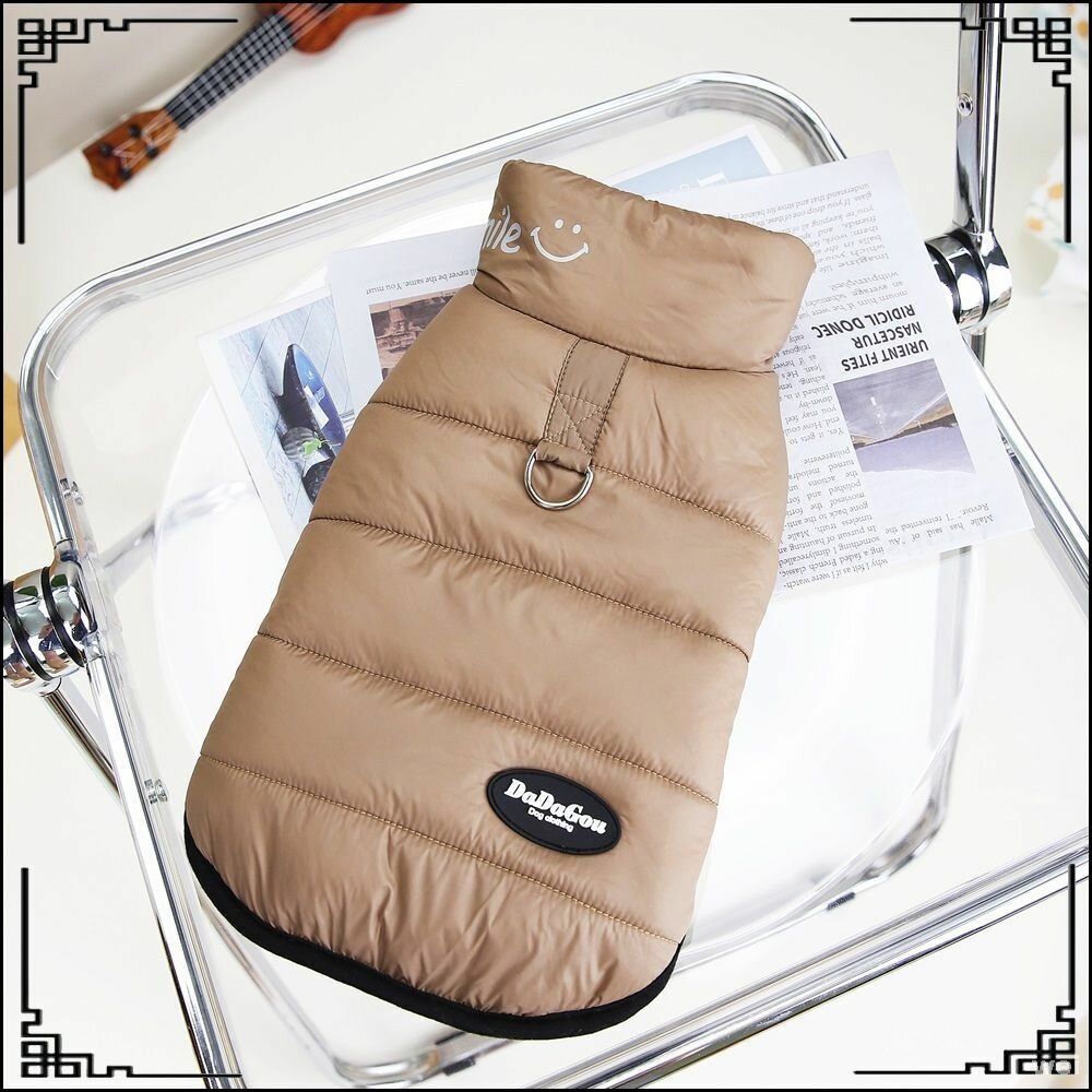 Зимняя водонепроницаемая куртка для маленьких собак