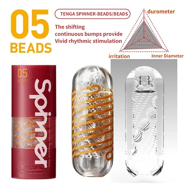 Tenga Spinner Beads Red