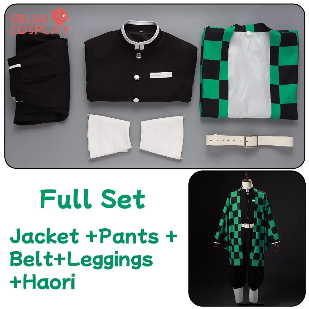 LQSBluuCosplay костюм Камадо Танджиро полиэстер XL, costume set