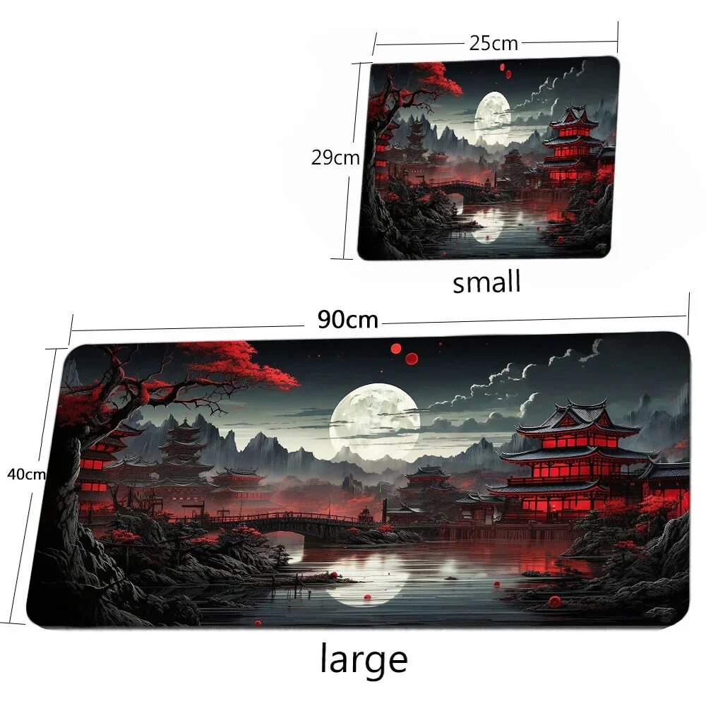 XXL Large Stars Sky Moon Mouse Pad Computer Office Carpet Gamer Table Mats Rubber Anti-slip Gaming Keyboard Mousepads Desk Rug