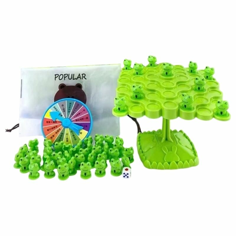 Настольная игра балансирующее дерево, многопользовательская балансирующая игрушка для детей и взрослых, - Уравновешенная лягушка