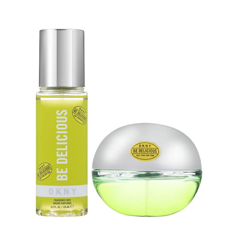 Donna Karan DKNY Be Delicious Набор (парфюмерная вода + дымка для тела) 100 мл + 125 мл / Би Делишес / Будь вкусной