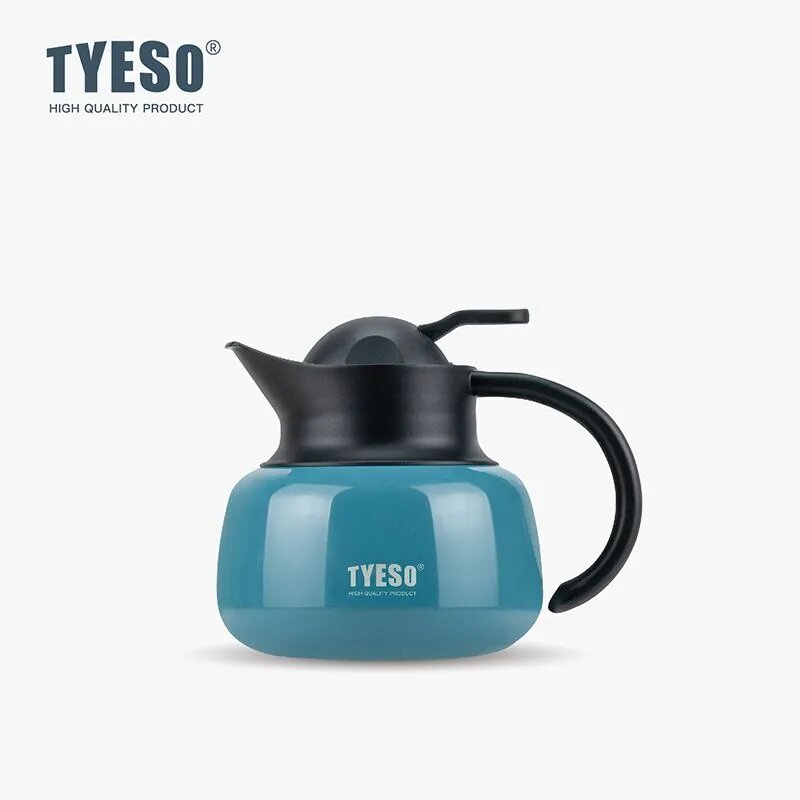 TYESO Термос С ручкой, Ударопрочный корпус, Непроливайка, 0.6 л