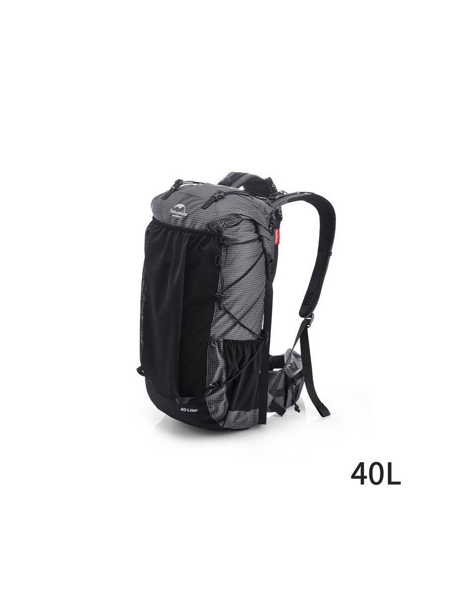Рюкзак туристический Naturehike 40+5 л, черный