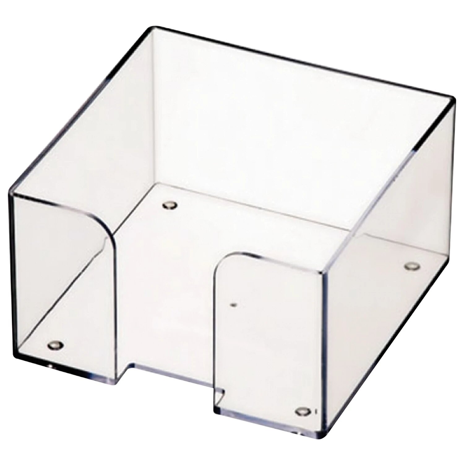 Подставка для бумажного блока пластиковая, 909050 мм, прозрачная, ПЛ61, 3шт.