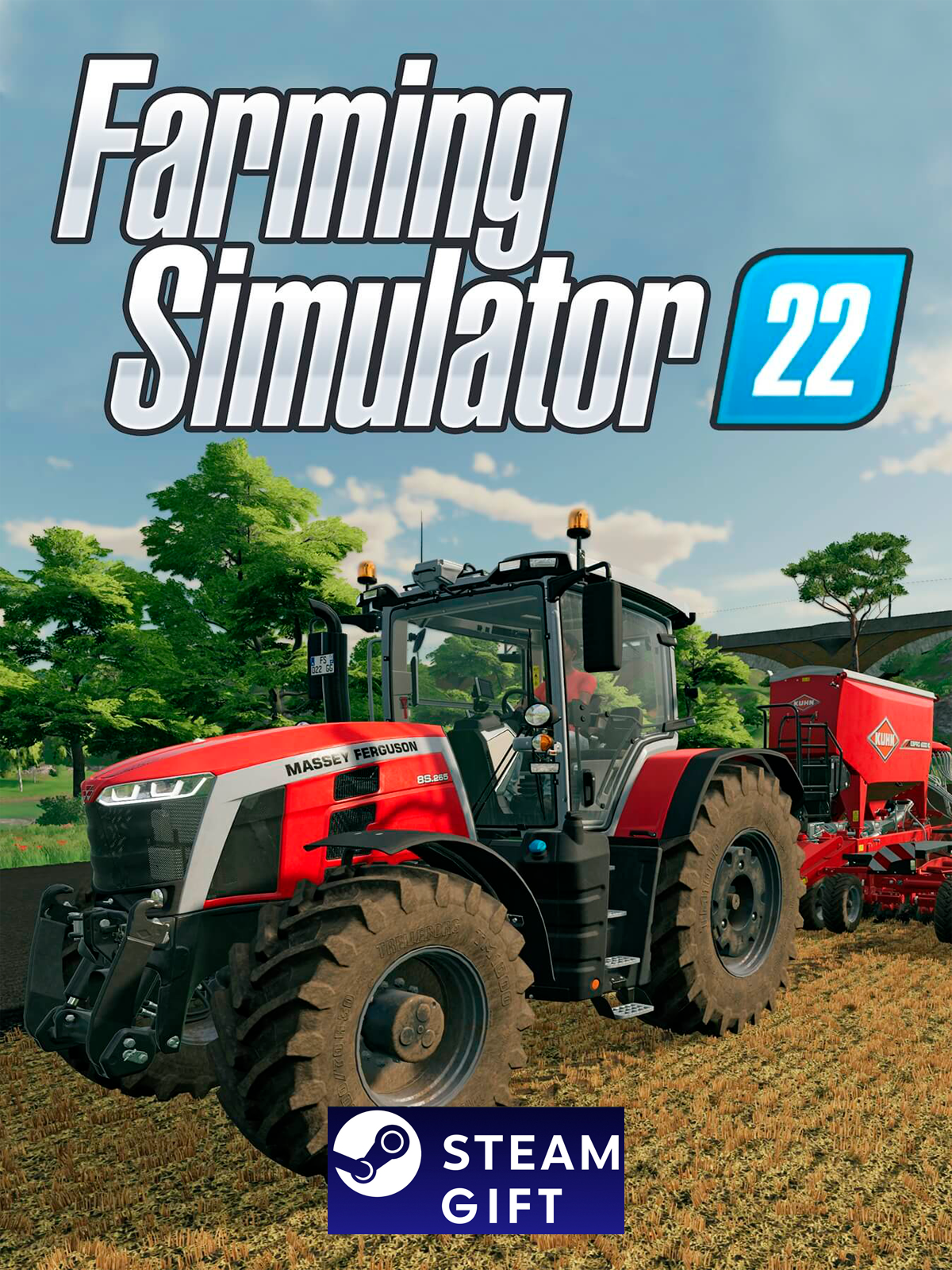 Farming Simulator 22, Steam-gift, регион Страны Европы, подарок стим, автодоставка
