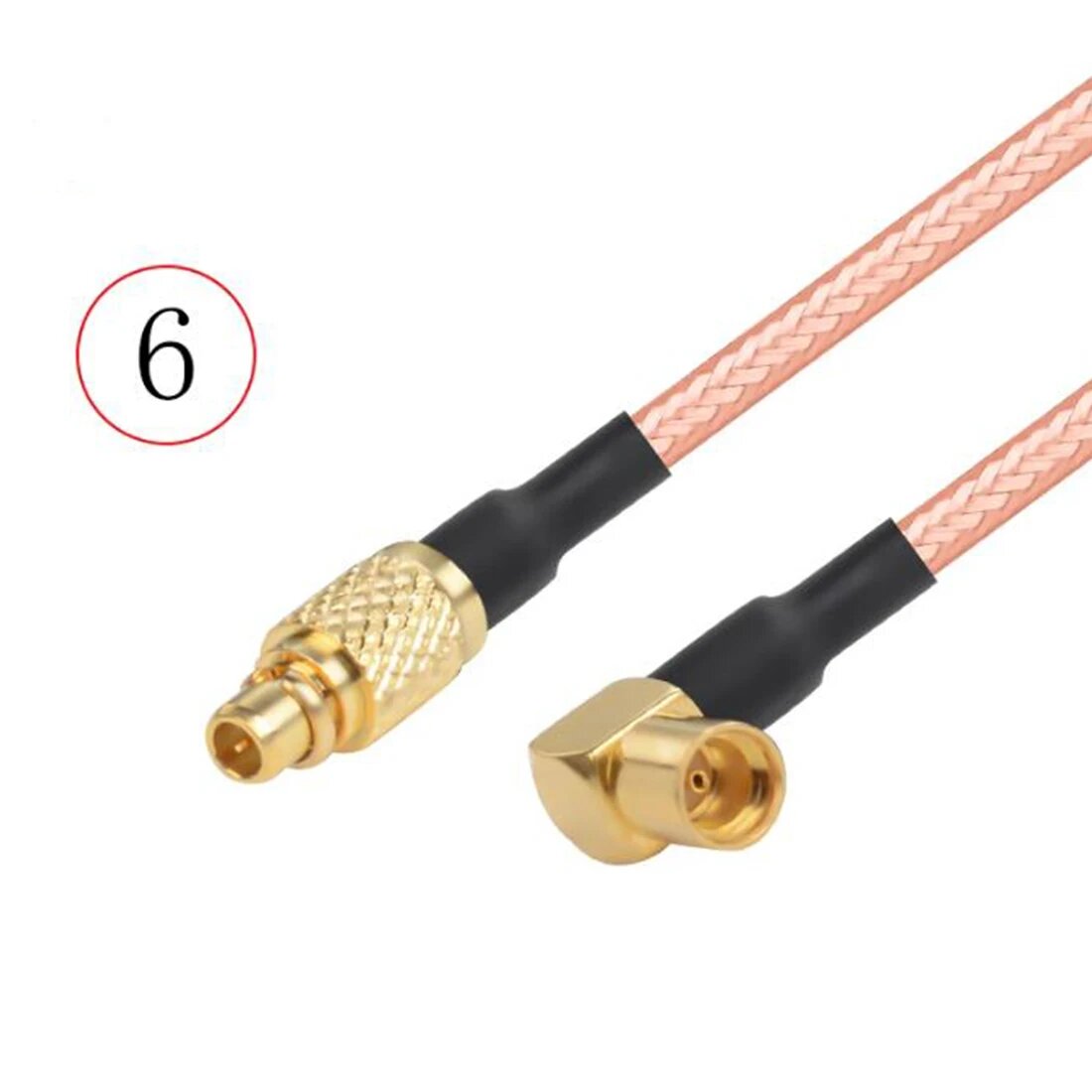 DexMRtiC MMCX pigtail Cable RG316 15/30/50 см 100CM, MMCXJ-MMCXKW