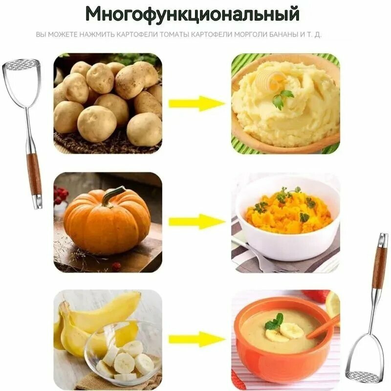 Толкушка для картофеля — фото 1