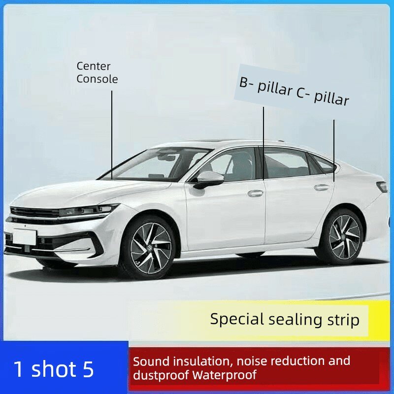 Улучшенный комплект уплотнителей: B-столб, C-столб, панель приборов, для Toyota Corolla Cross
