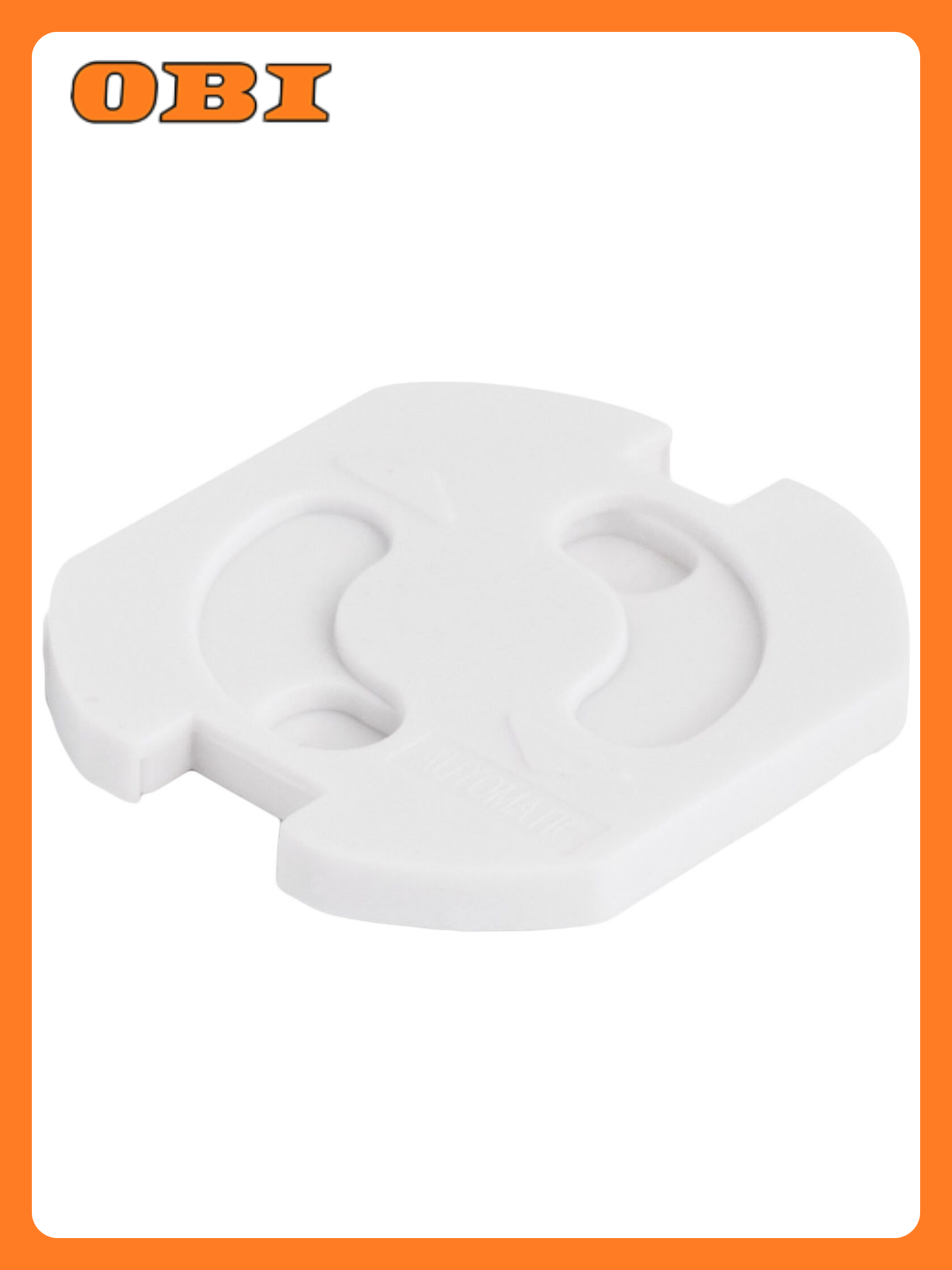 Заглушки для розеток Palladium BS 46.48, ABS-пластик, белые, 6 шт.