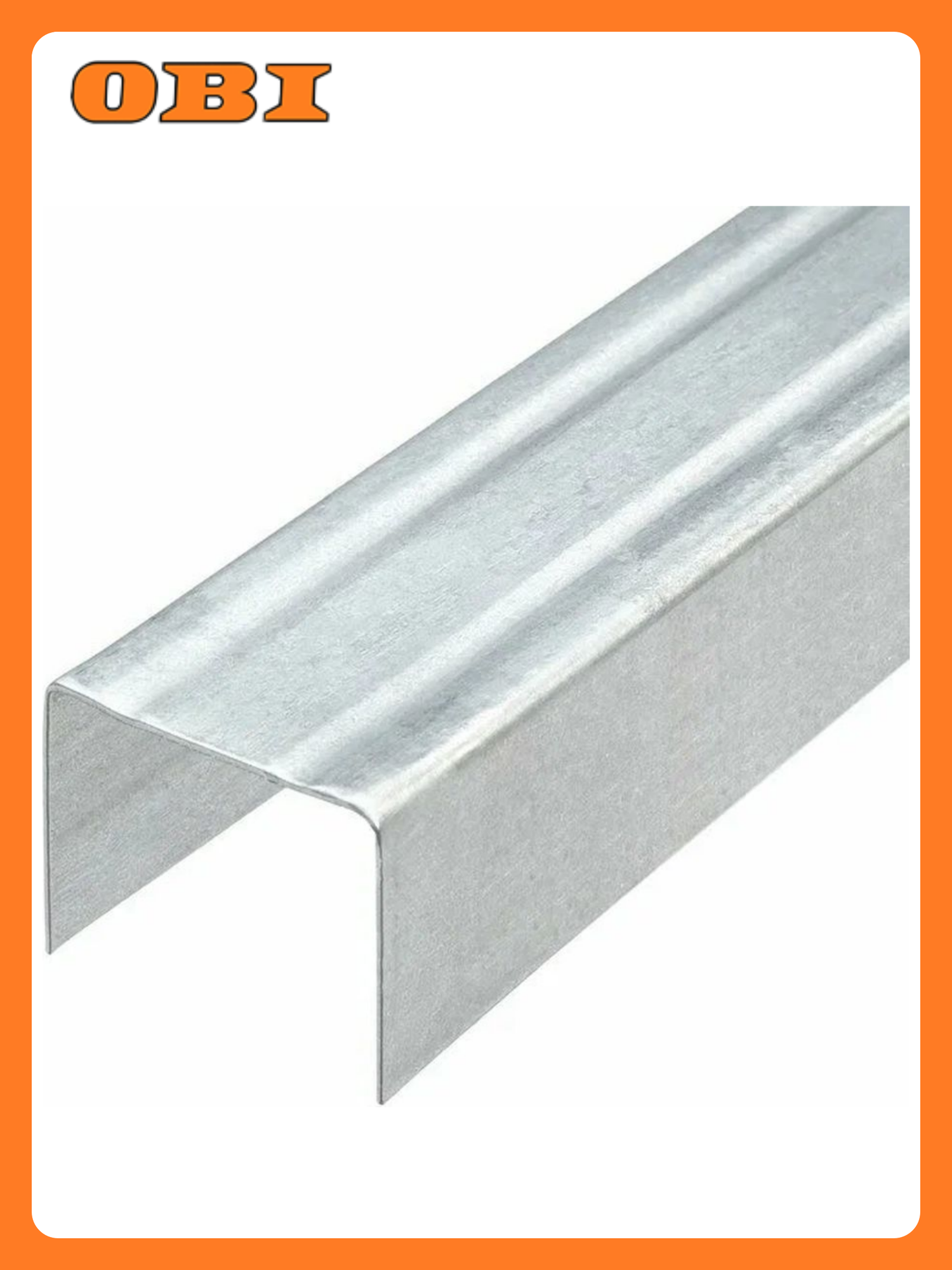 Профиль потолочный из оцинкованной стали Таврос 3000х27 мм