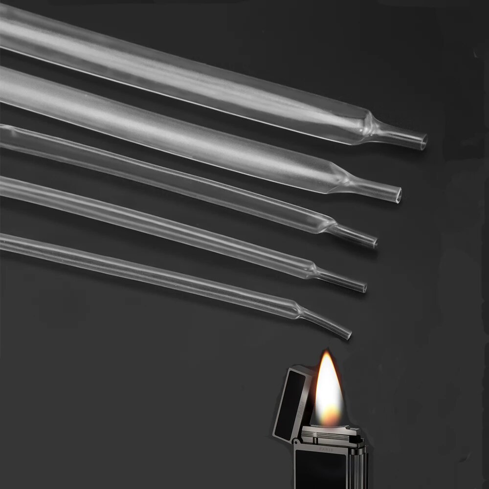 Прозрачный термоусадочный рукав ПВХ 2:1 0,6-25 мм 2MM