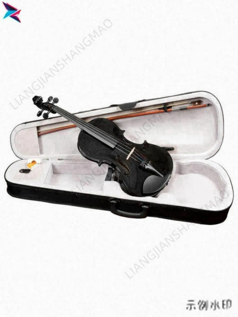 Китайская скрипка, размер скрипки 4/4, (полный комплект - футляр + смычок + канифоль)qz