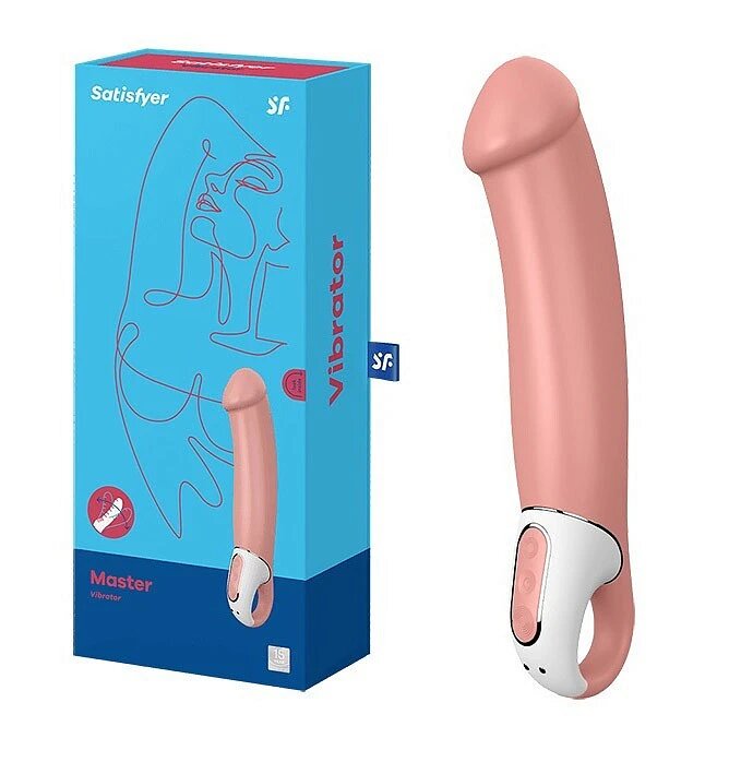 Вибромассажер «Satisfyer Vibes Master»12 режимов, водонепроницаемый