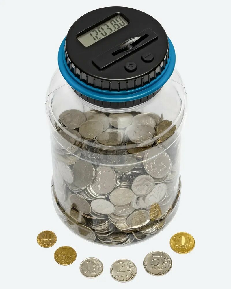 RUJU1978 Копилка для денег, 11х20 см