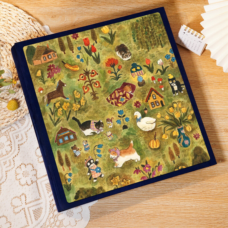 Фотоальбом большой емкости, памятный альбом с вкладышами, 5 дюймов, 6 дюймов, 7 дюймов, альбом для записи роста семьи и детей на 1000 фотографий