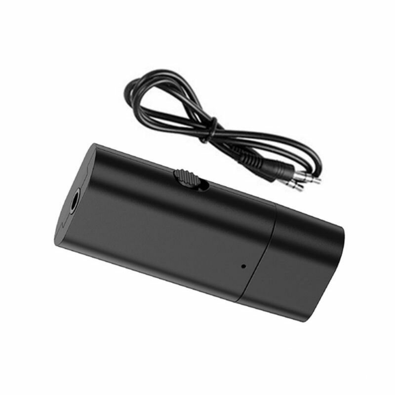 Автомобильный аудиоадаптер 3,5 мм Bluetooth 5.3 для беспроводного приема и передачи данных "два в одном"-BT900