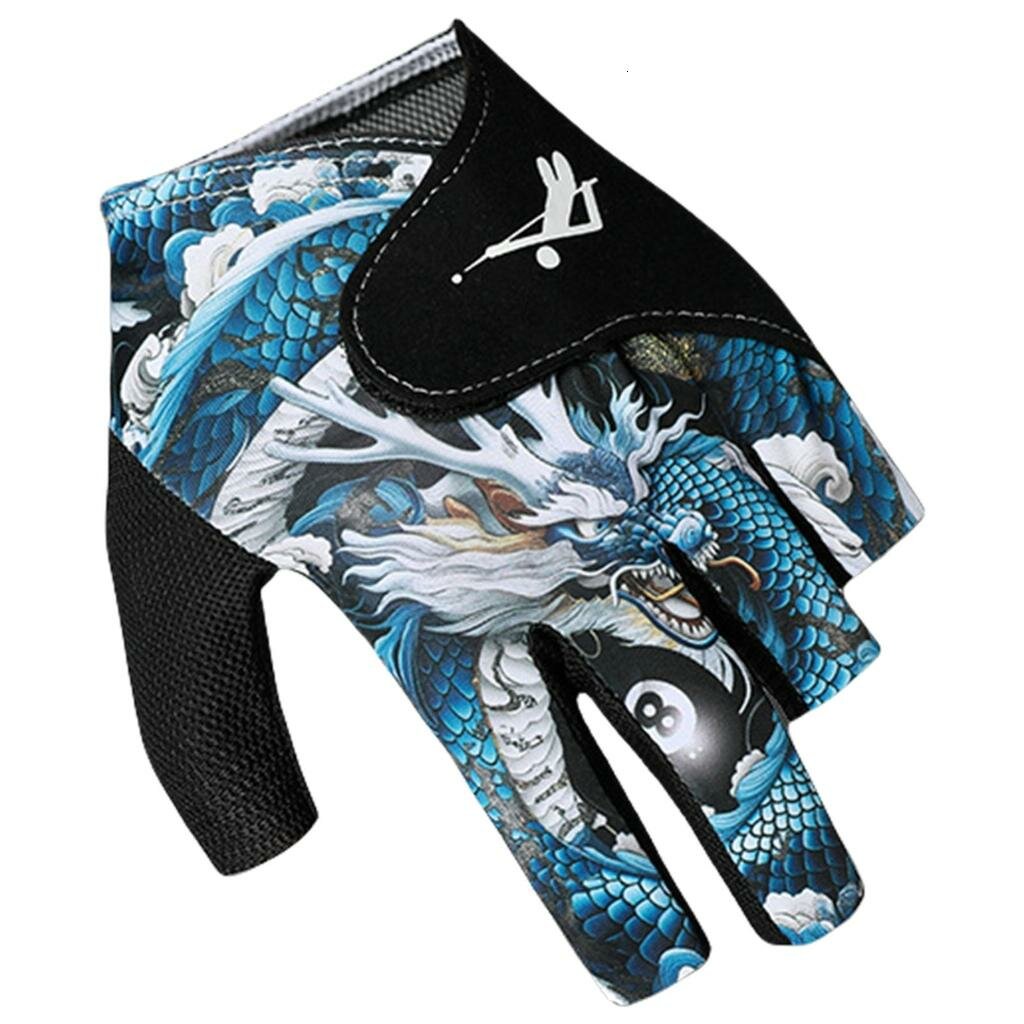 Нескользящая эластичная перчатка для бильярда, Тотем дракона