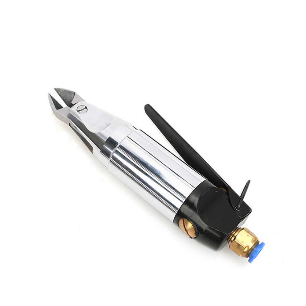 Мини портативные пневматические ножницы для резки пневматический диагональный инструмент для резки пластик медная проволока мягкая железная проволока инструмент для резки проволоки портативная конструкция с крюком диаметр резки проволоки 0.1~1.5мм