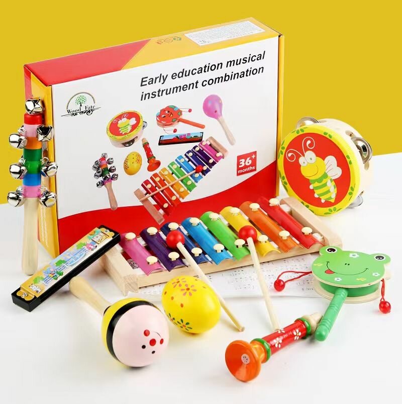 Игровой набор музыкальных инструментов (8 предметов)