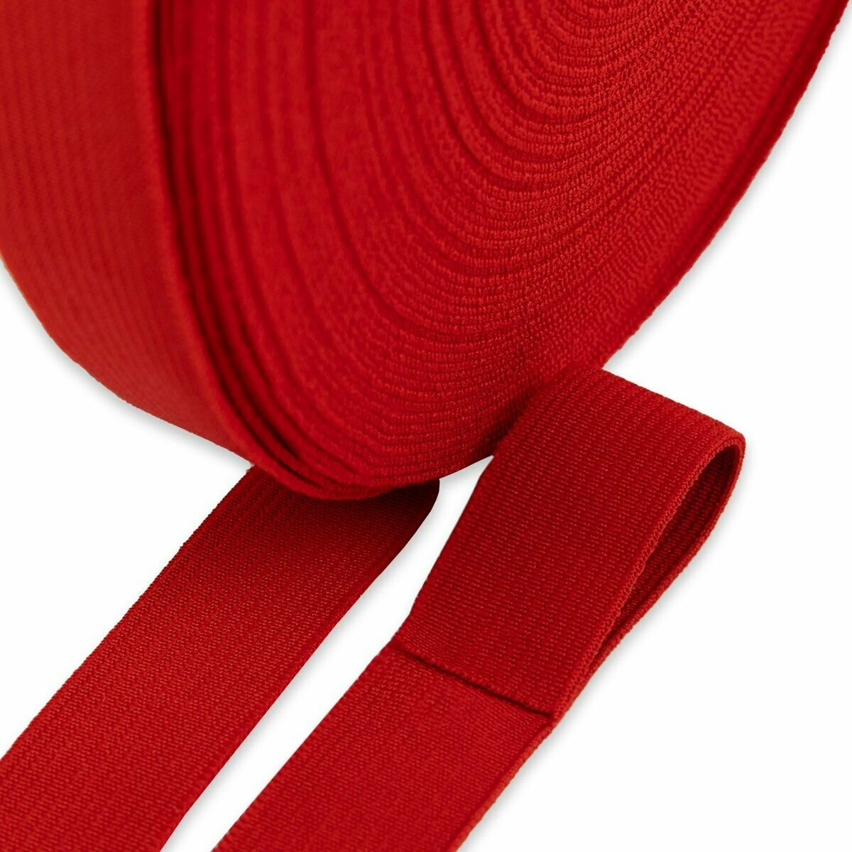 Эластичная Беларусь 20 мм 1 мм 8с677 Ч цв. (р. 3822Ч ) 20 м тканая 313010/ красный