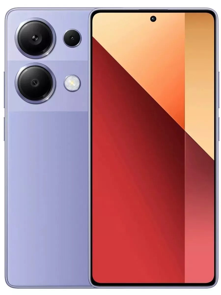 Смартфон Xiaomi Redmi Note 13 Pro 4G 8/256 ГБ Global, Dual nano SIM, Lavender Purple