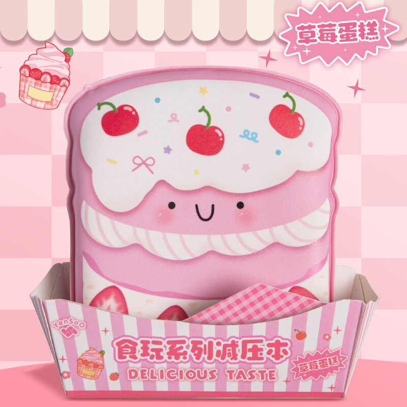 Облегчение стресса, мягкий блокнот, липкие заметки, блокнот для записей, детские мультяшные мини-заметки, игрушка для сжимания, портативный оптовый