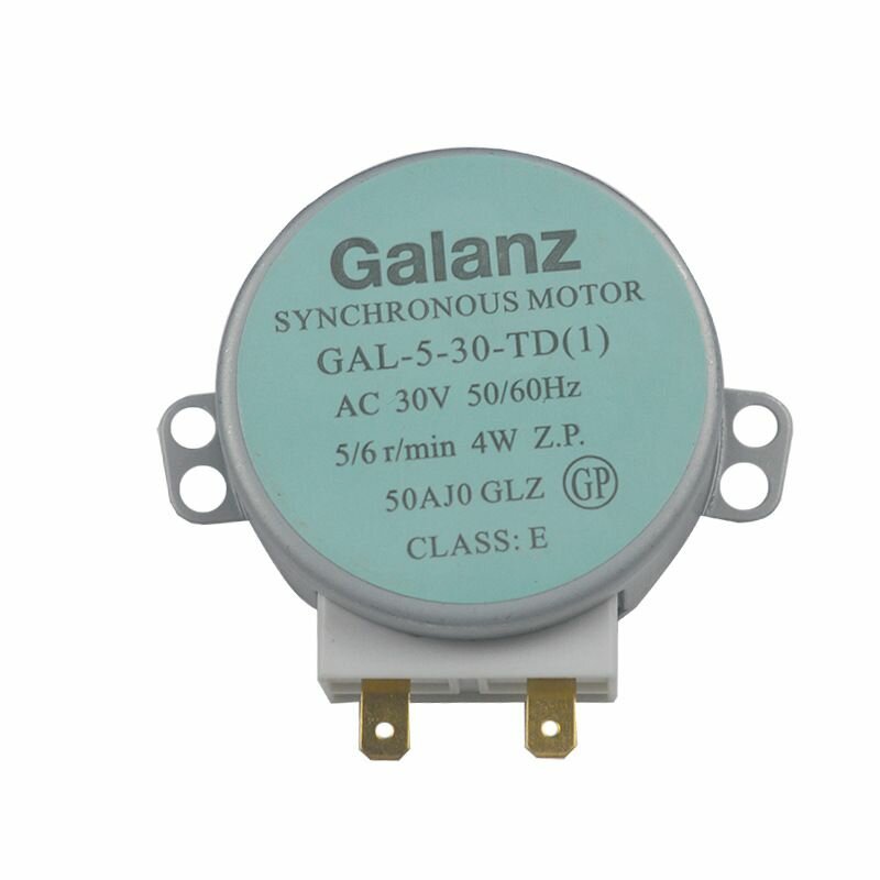 Двигатель вращения тарелки Galanz 30V GAL-5-30-TD 4W для микроволновки