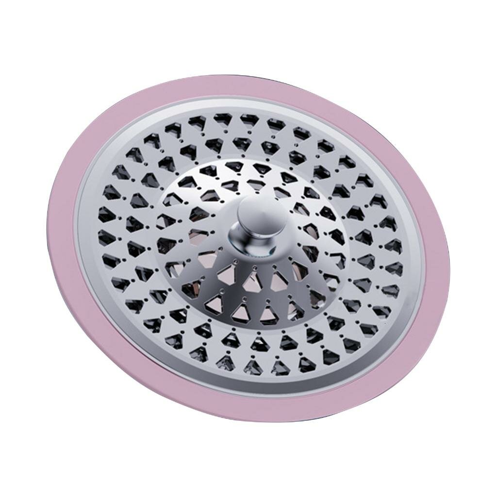 Крышка слива для ванной комнаты из нержавеющей стали с защитой от запаха, Стандартная конструкция для улавливания волос