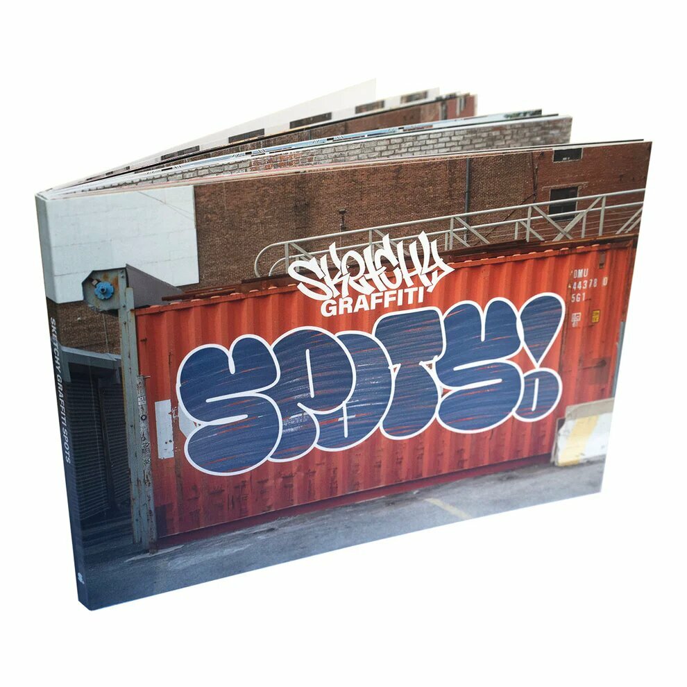 Скетчбук с поверхностями Sketchy Graffiti Spots A5