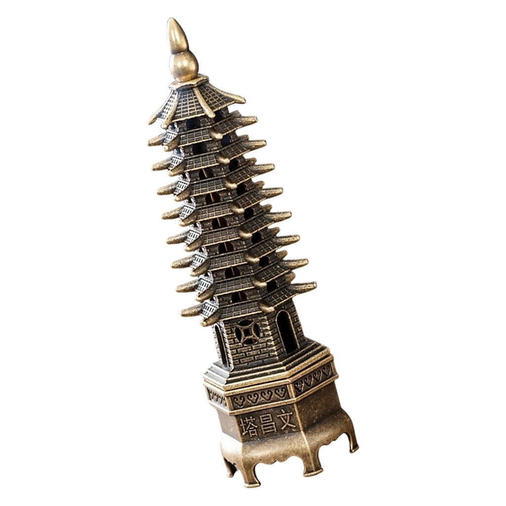 9-этажная башня Вэньчан - курильница для благовоний, украшение дома