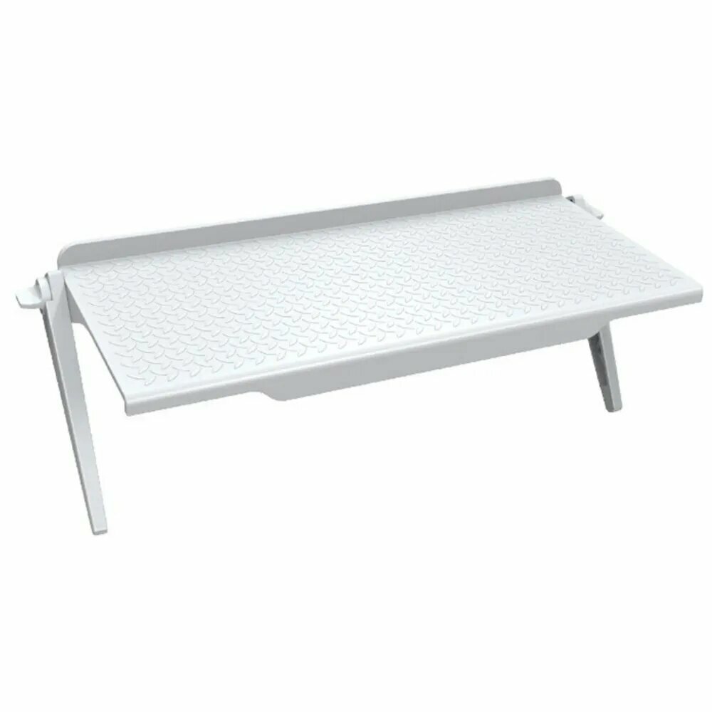 ТВ -экрана верхних полков стойки мониторирует настольный дисплей