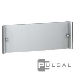 Сплошной пластрон на 13 модулей для PRAGMA серый Schneider Electric