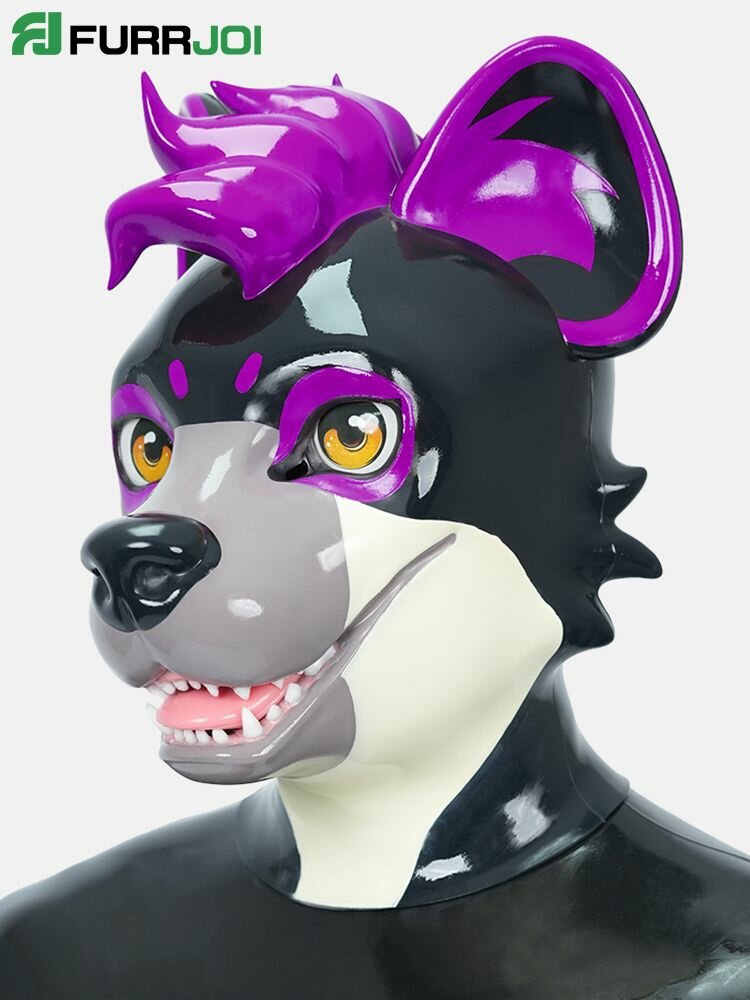 Furrjoi Силиконовый капюшон Гиены-A