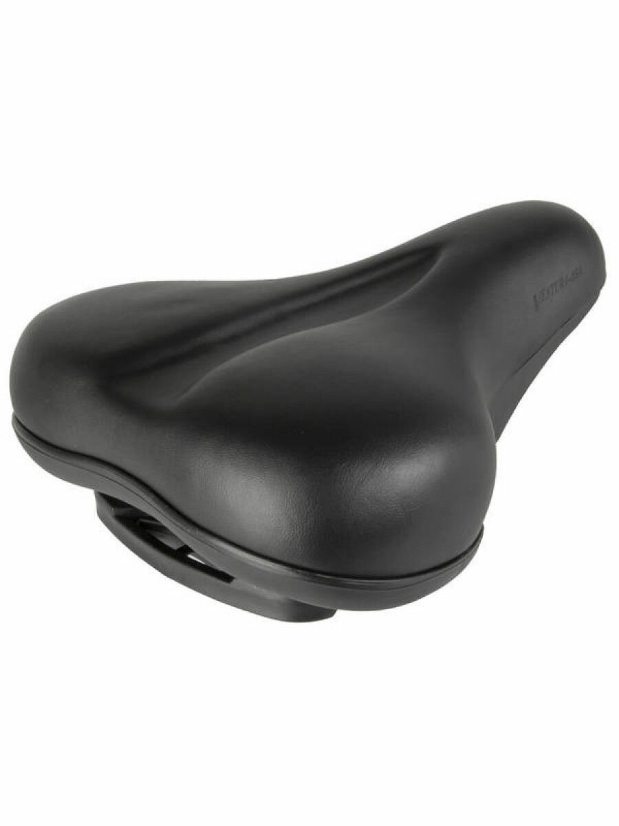 Седло велосипедное VENTURA ELASTOMER комфортное, 275х195мм, эластомер, с замком