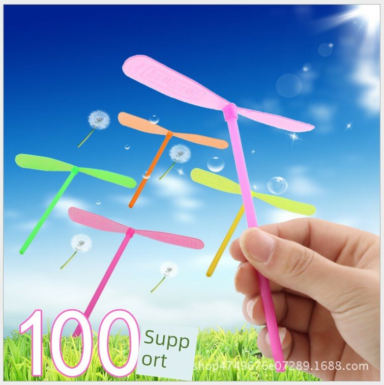 Детские маленькие игрушки, бамбуковая стрекоза, летающая фея, уличный киоск, хит продаж, образовательные