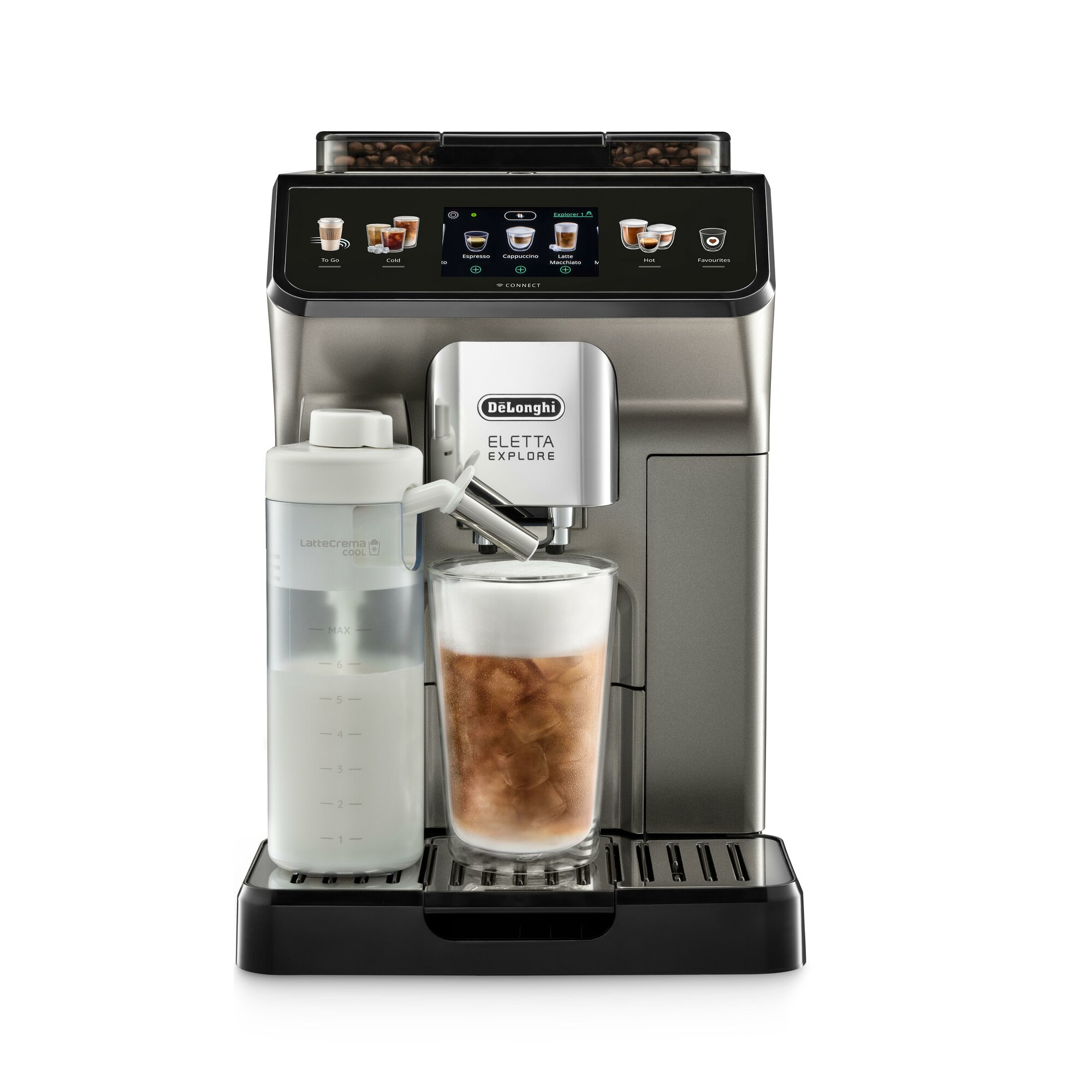 Автоматическая кофемашина DeLonghi ECAM450.86. T Eletta Explore