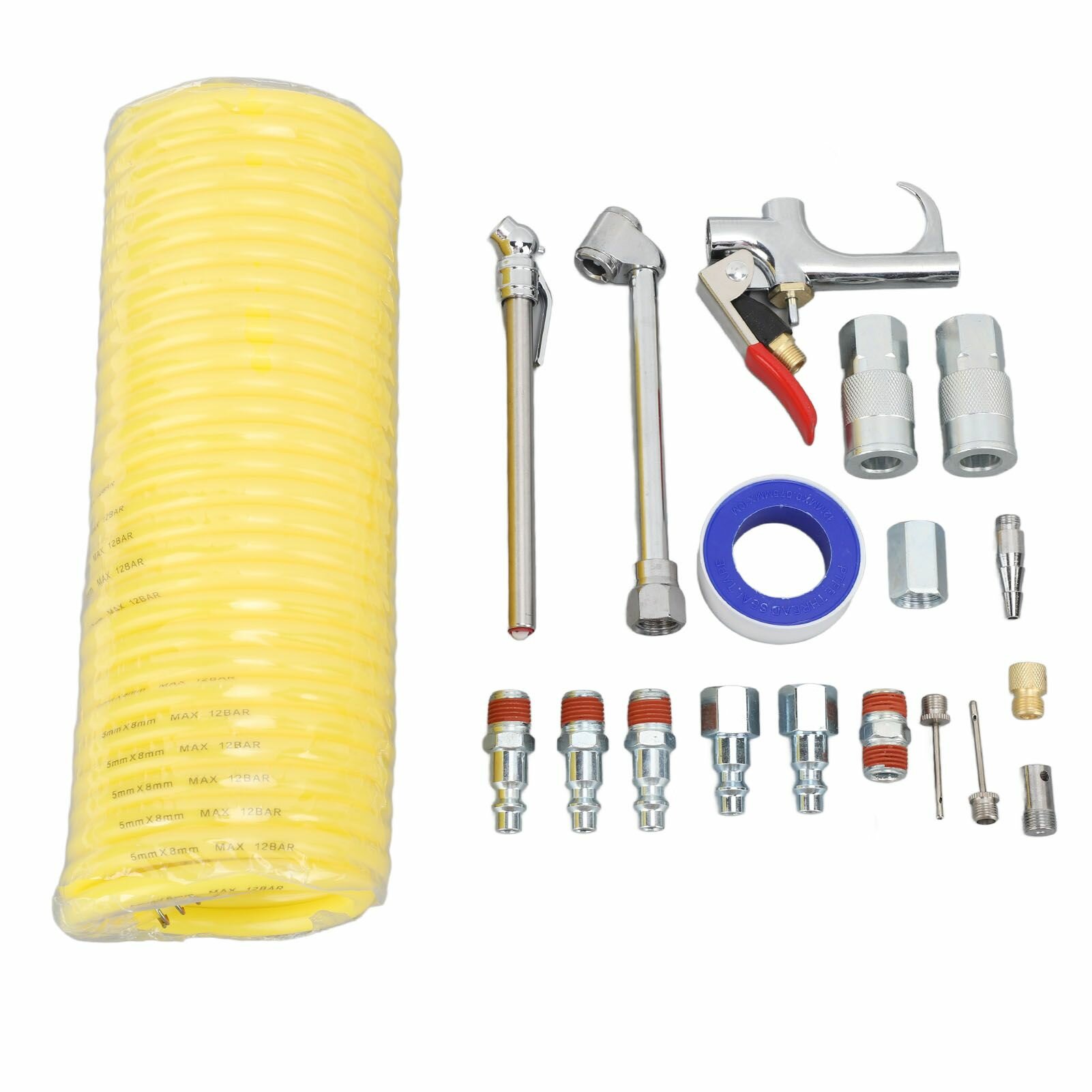 20 шт. набор аксессуаров из нержавеющей стали для пневмопистолета, быстросъемные