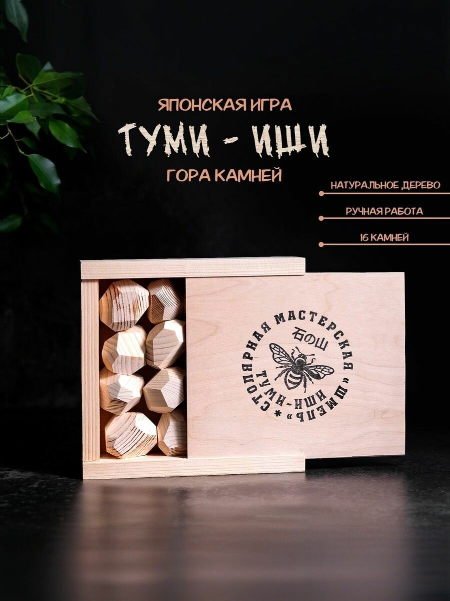 Настольные игры для взрослых и детей развивающие "туми ИШИ" Гора Камней